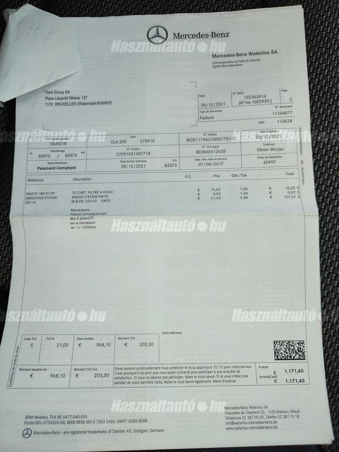 Eladó MERCEDES-BENZ CLA 200 Kombi (2017) | Használtauto.hu