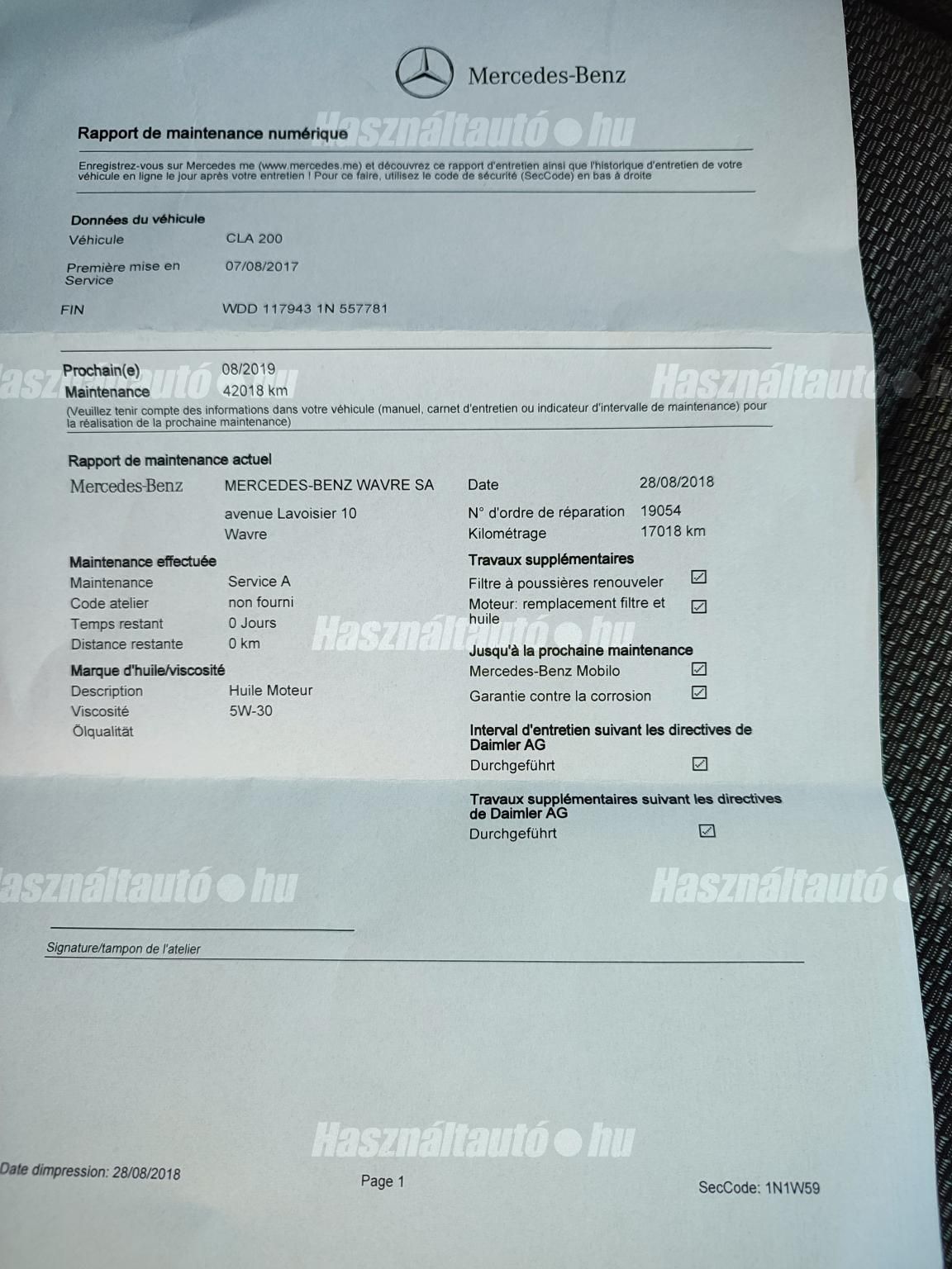 Eladó MERCEDES-BENZ CLA 200 Kombi (2017) | Használtauto.hu