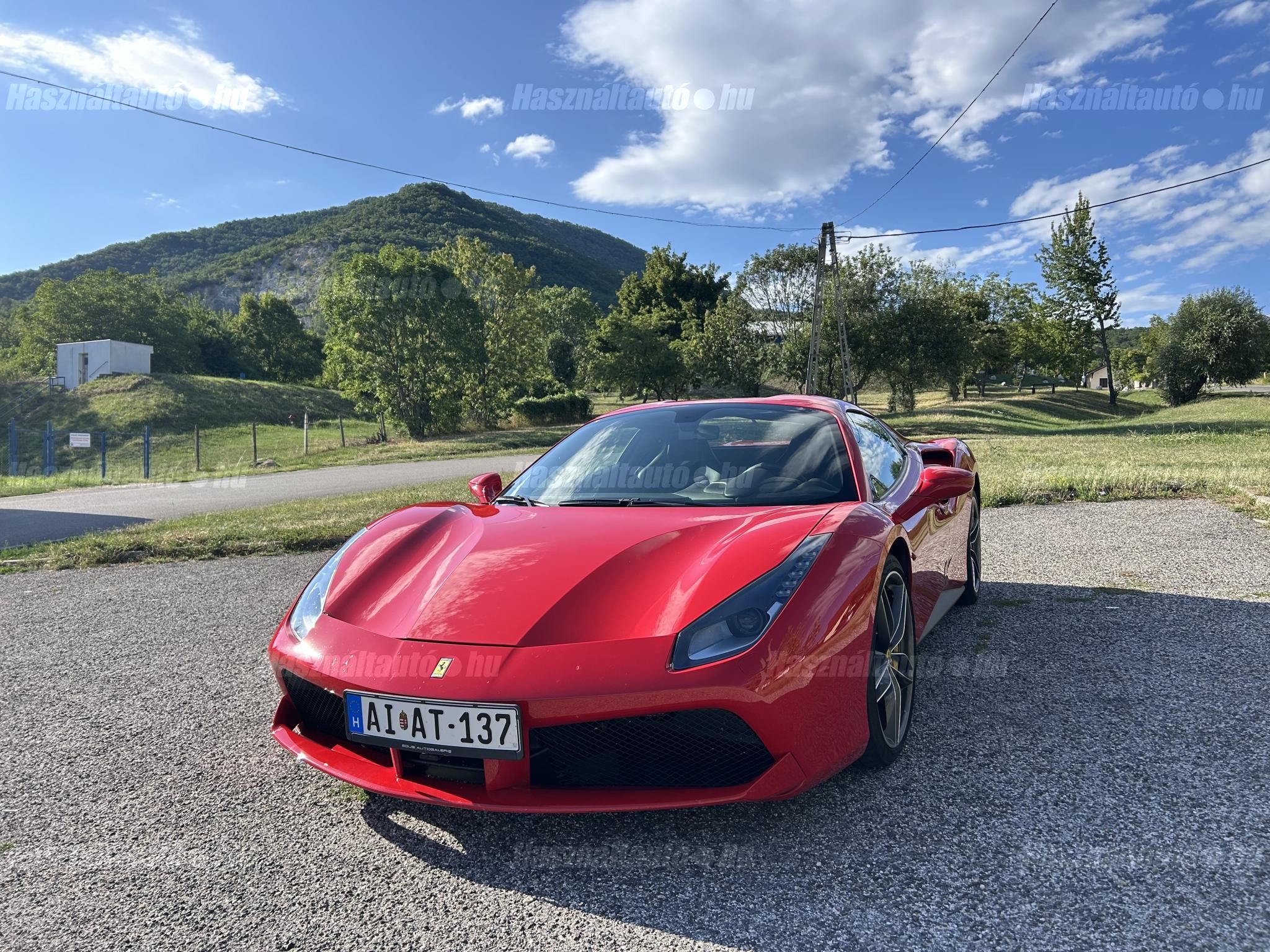 Eladó használt FERRARI 488 3 902 cm³ Hátsó kerék Cabrio