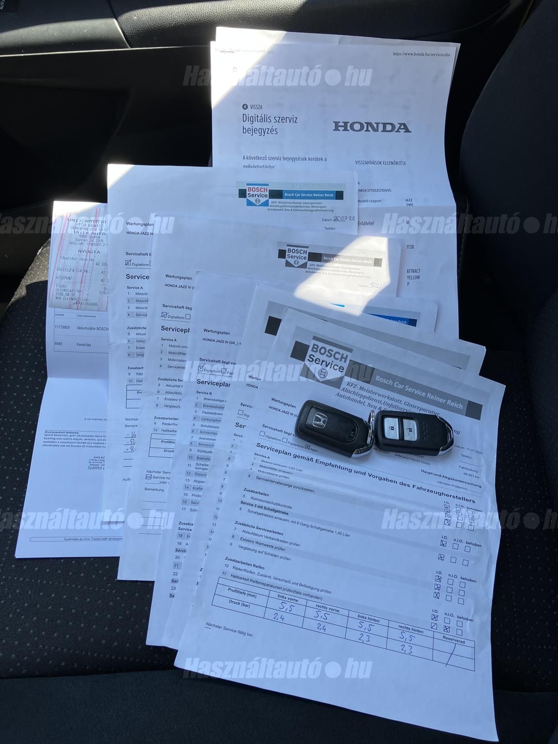 Eladó HONDA JAZZ Egyterű (2016) | Használtautó.hu
