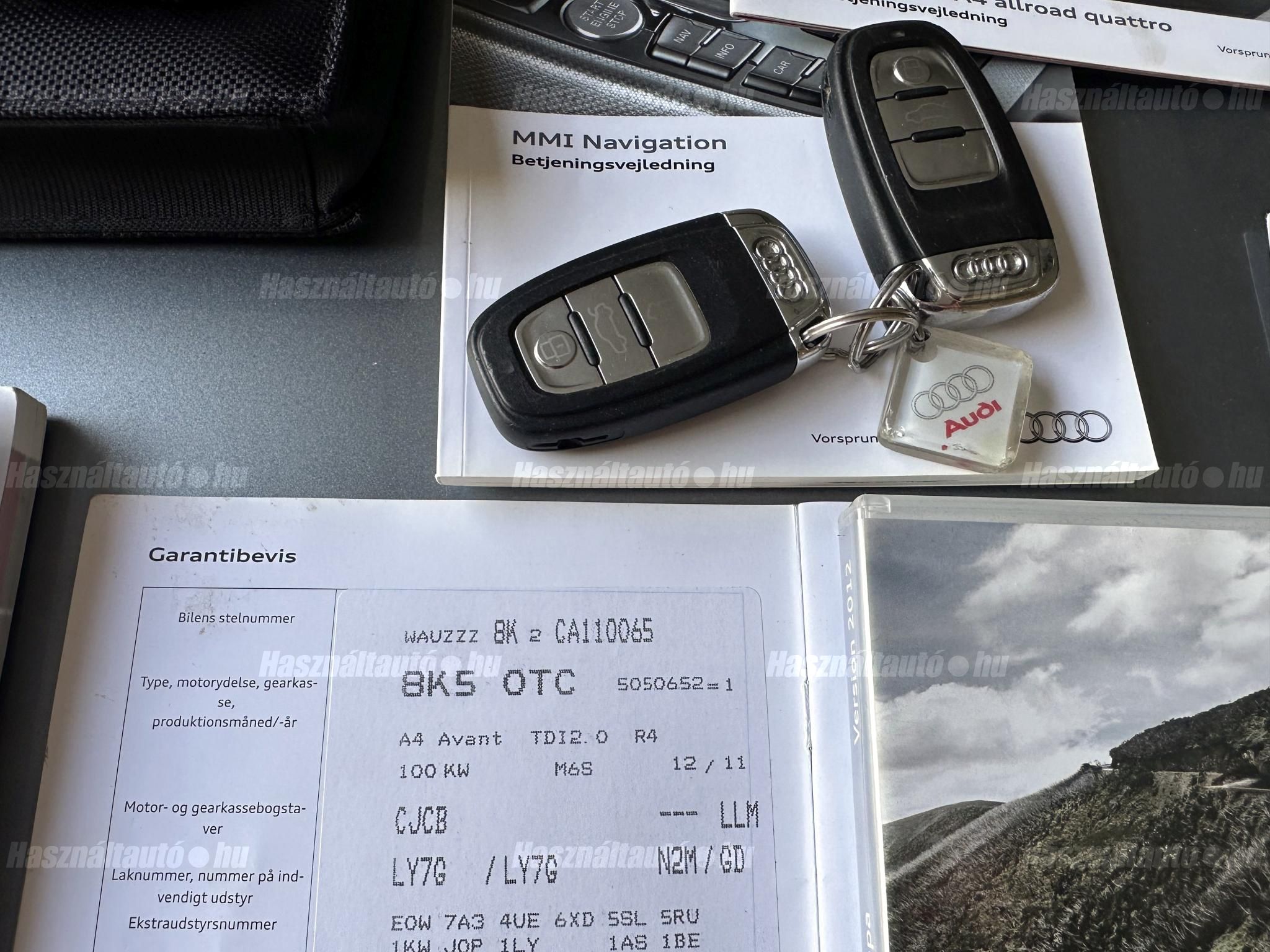 Eladó AUDI A4 Kombi (2011) | Használtautó.hu