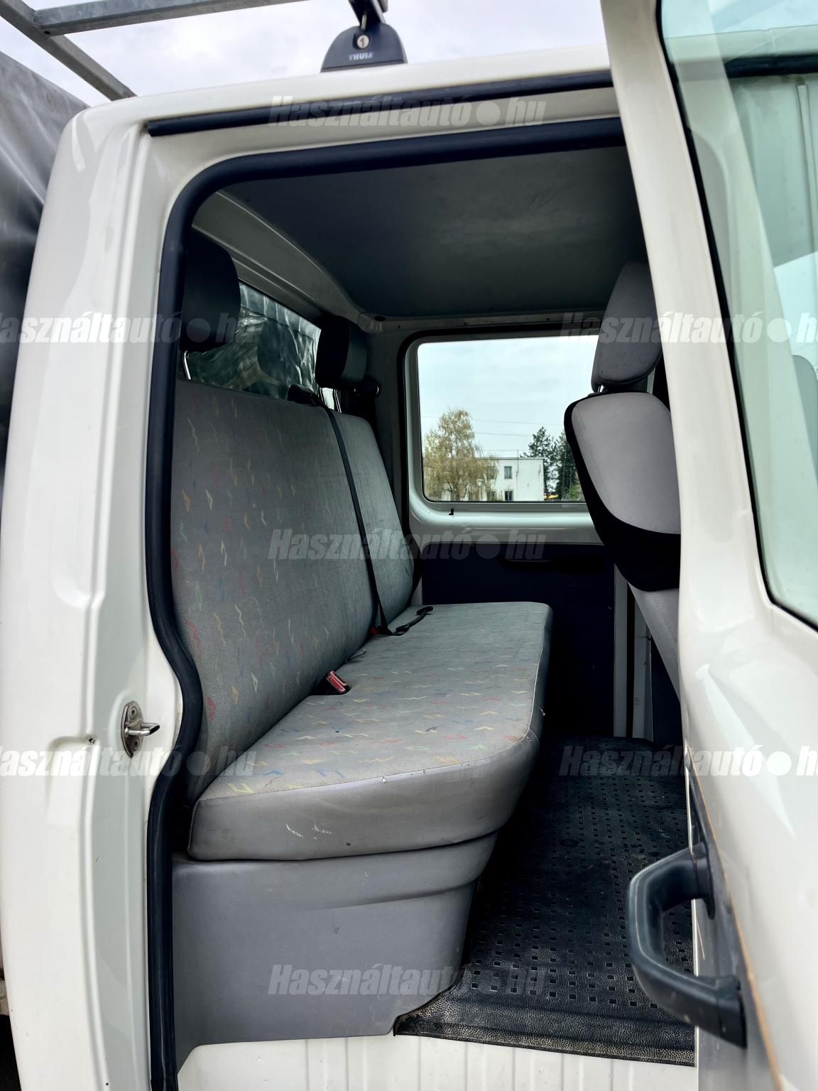 Eladó VOLKSWAGEN TRANSPORTER T5 Duplakabinos ponyvás (2008 ...