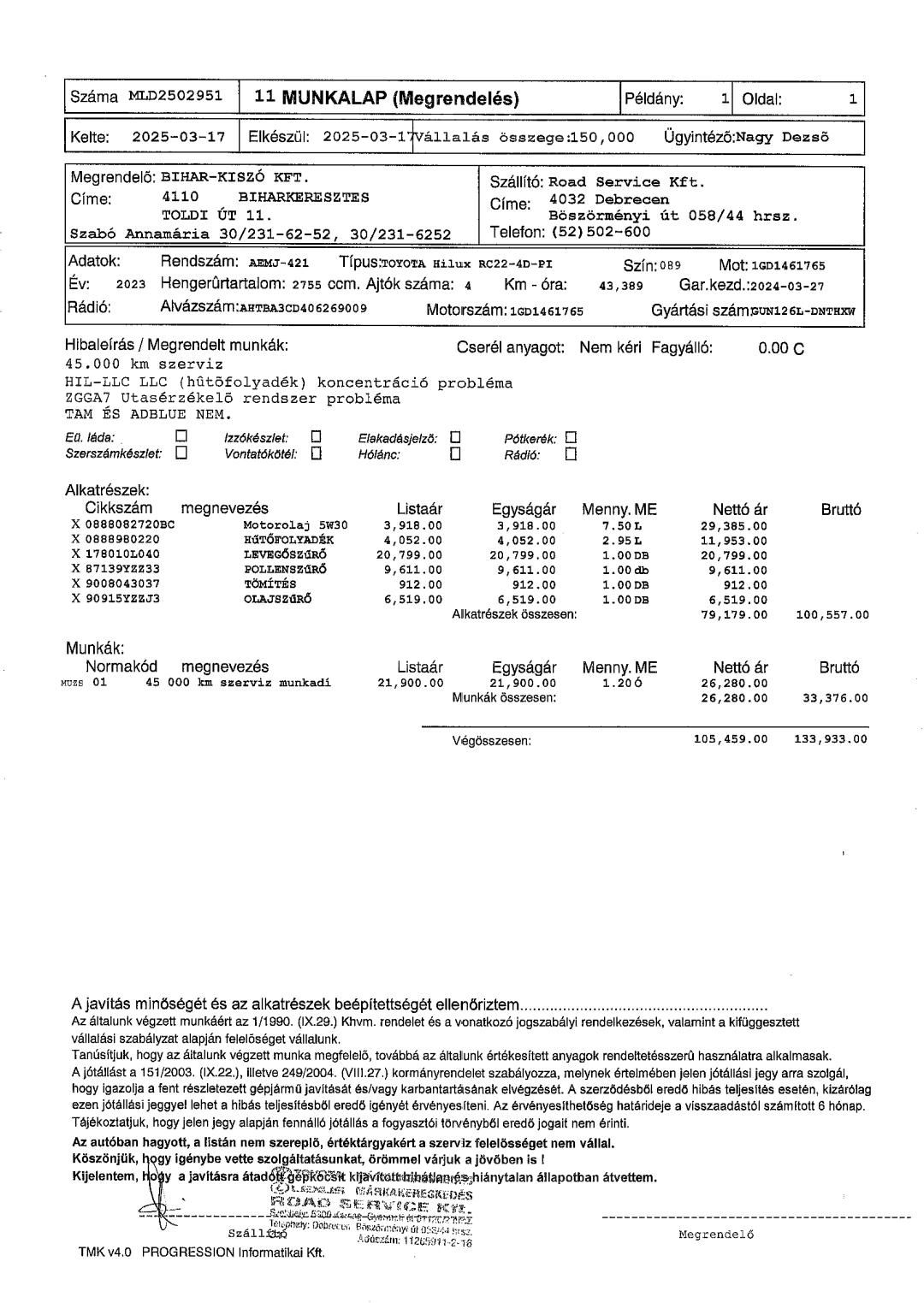 Eladó TOYOTA HILUX Duplakabinos pickup (2024) | Használtautó.hu