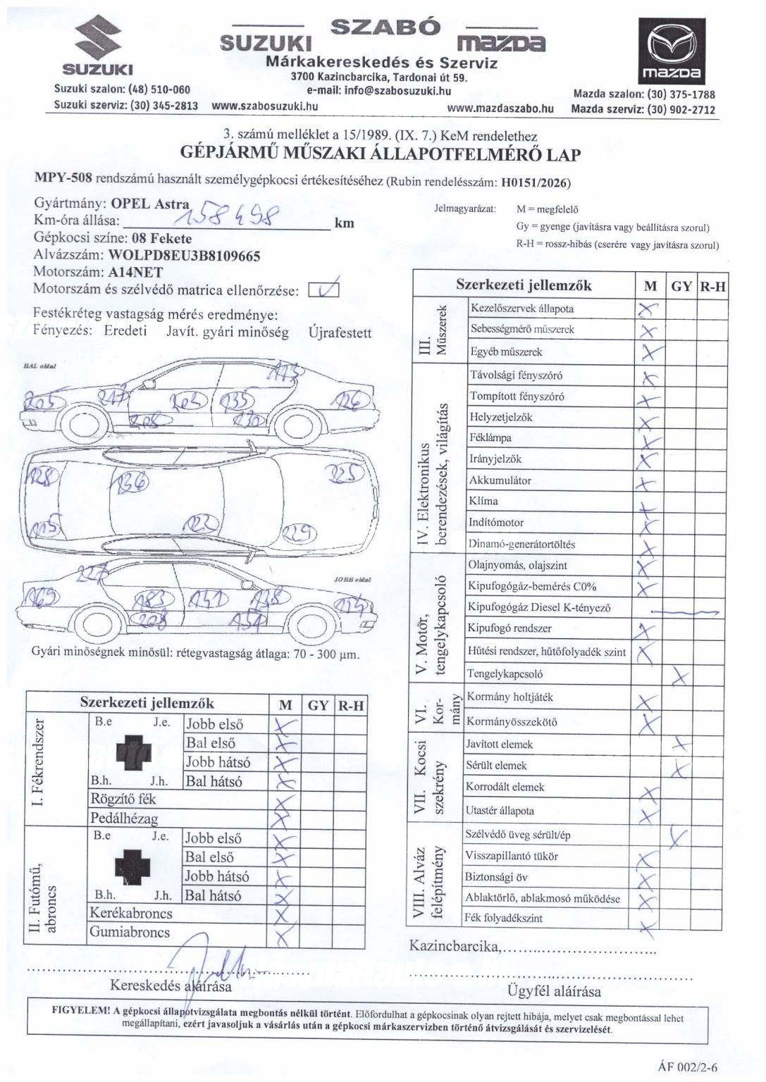 Eladó OPEL ASTRA J Kombi (2011) | Használtautó.hu