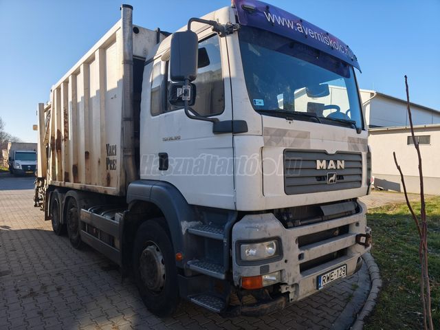 Eladó használt MAN 10 518 cm³ Hulladék tömörítő szállító (kukás)