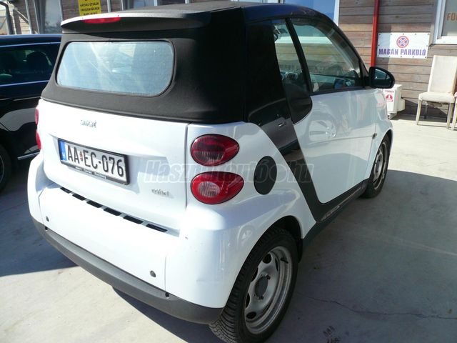 Eladó SMART FORTWO CABRIO Cabrio (2009) | Használtautó.hu